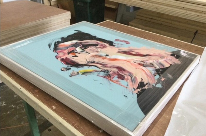 How to package artwork with a fragile surface