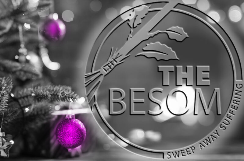 The Besom charity, a Christmas donation, and hampers